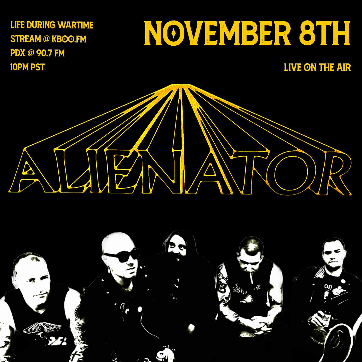 ALIENATOR LIVE | KBOO