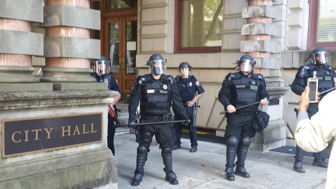 Right to Survive at City Hall: Protesting the Police Contract Vote | KBOO