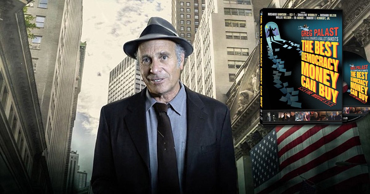 Greg Palast LIVE: The Best Democracy Money Can Buy | KBOO