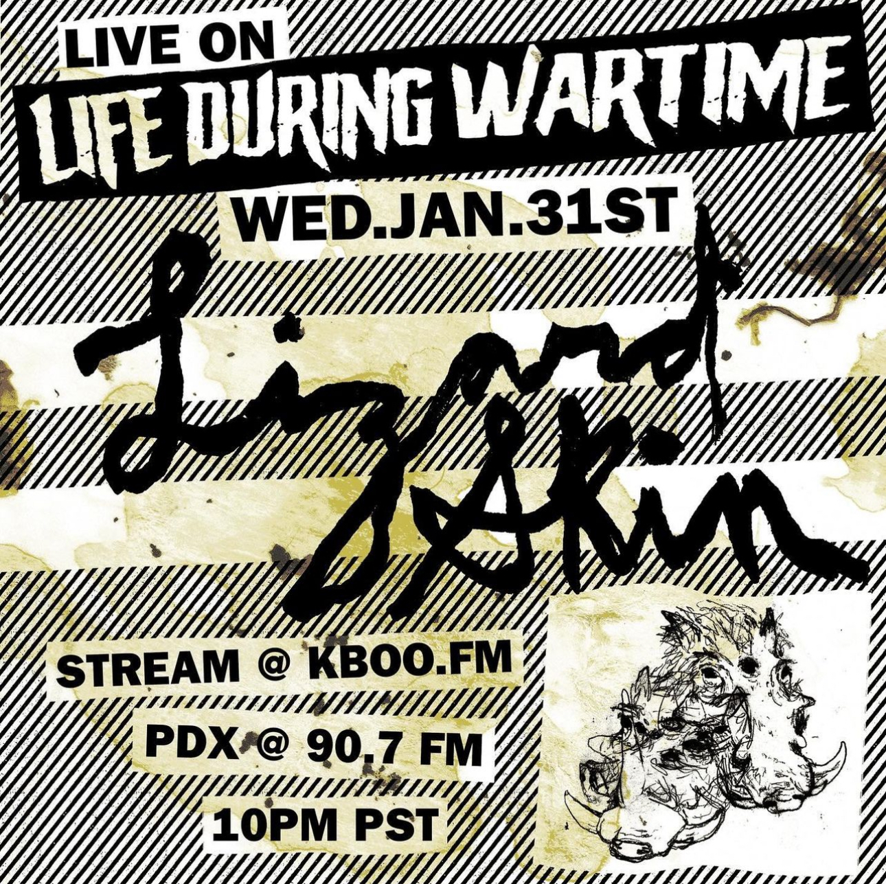 LIZARD SKIN LIVE | KBOO