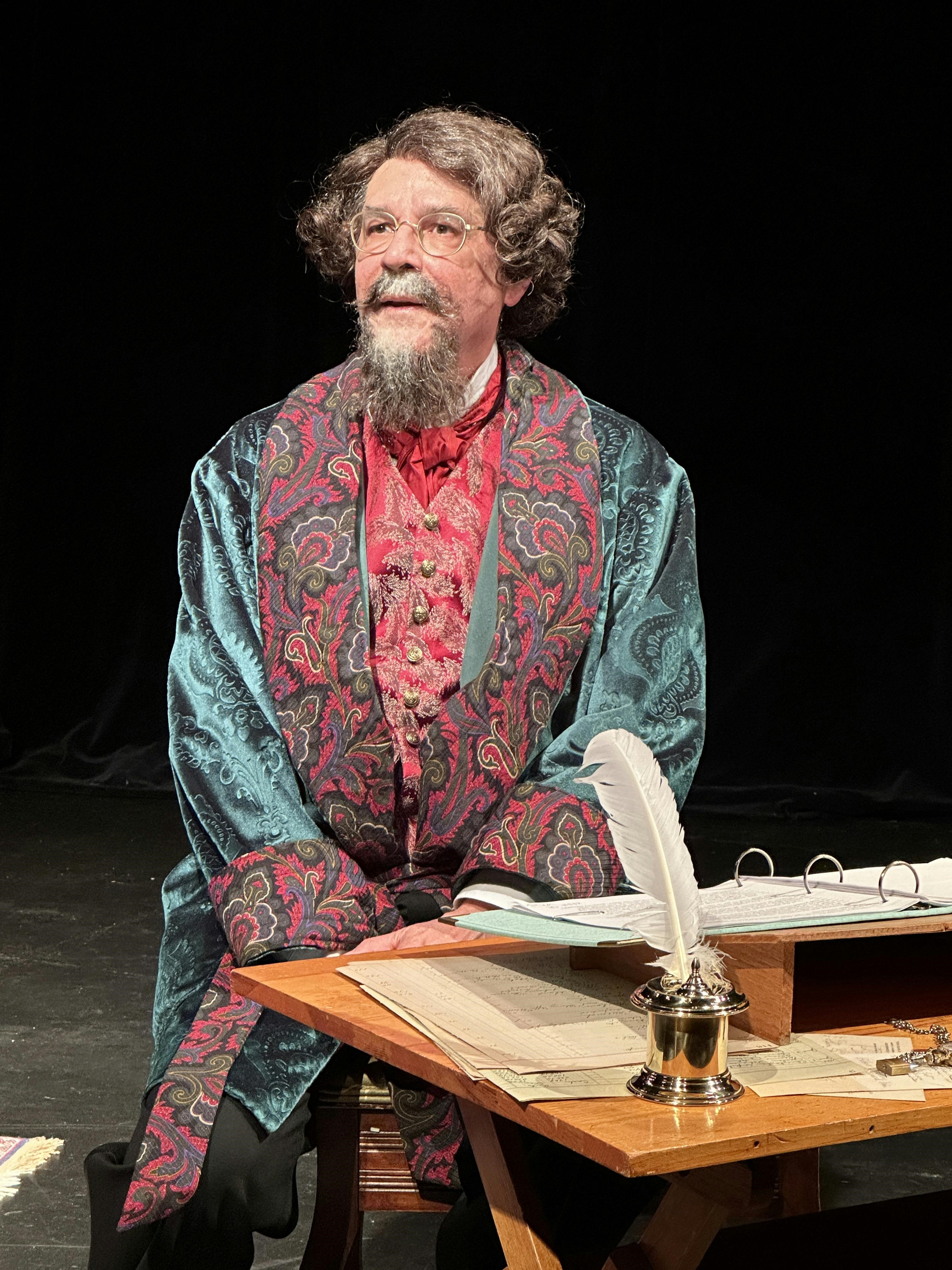 Thom Bray returns as Dickens in “A Christmas Carol: A Victorian Reading ...